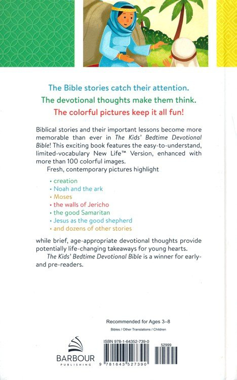 The Kids' Bedtime Devotional Bible: Featuring Art from the Popular ...
