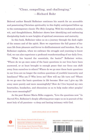 Sacred Fire: A Vision for a Deeper Human and Christian Maturity by ...